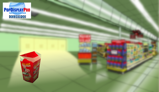 Nestle KitKat Merchandising Retail Shipper Display For Milky Bars